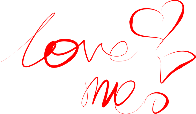 Download Love Me, Love, Confession Of Romance. Royalty-Free Vector ...