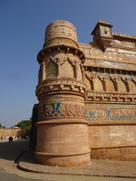 Gwalior Fort Fortress Architecture - Free photo on Pixabay