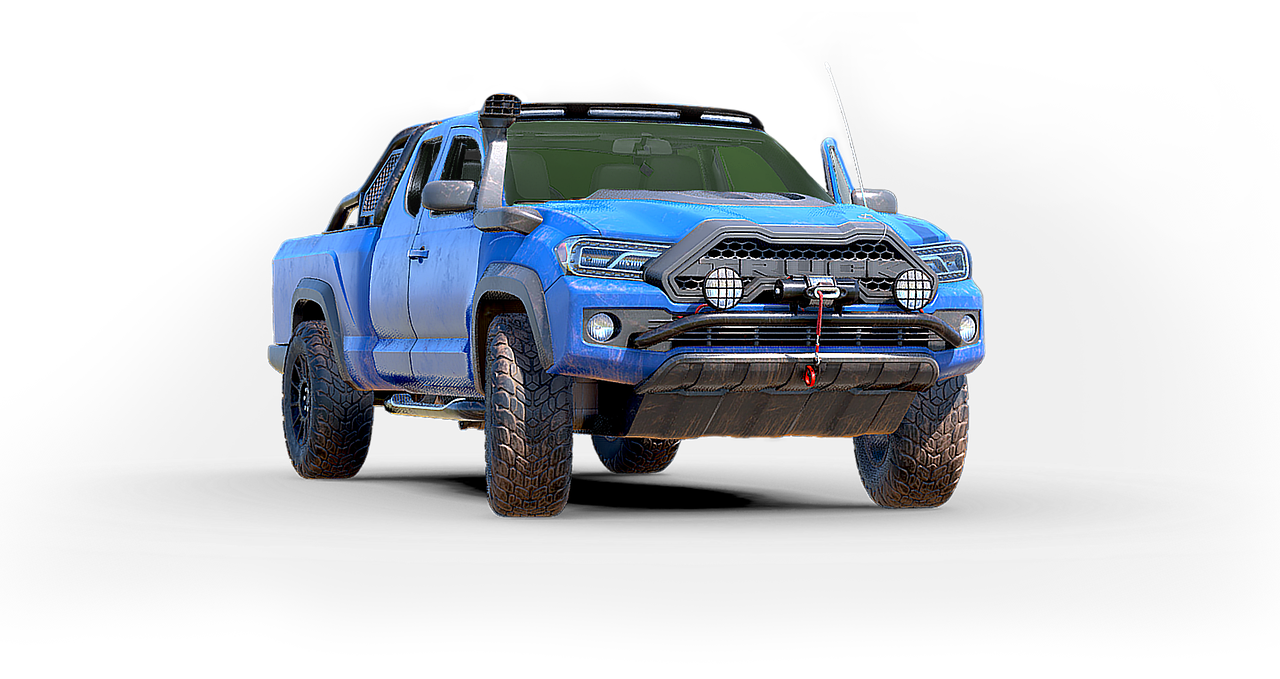 Download Pick-Up Truck, Car, Vehicle. Royalty-Free Stock Illustration ...
