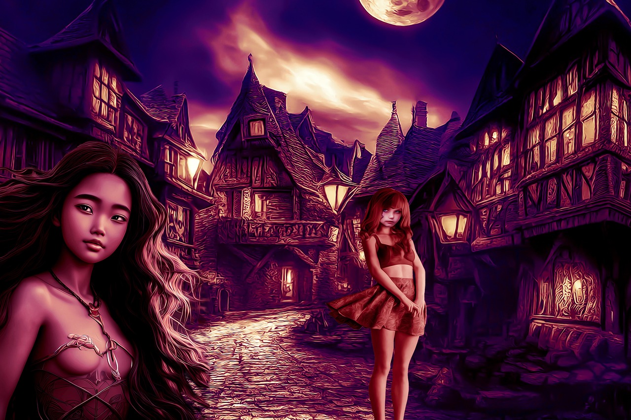 Download Fantasy Girl Cute Royalty Free Stock Illustration Image