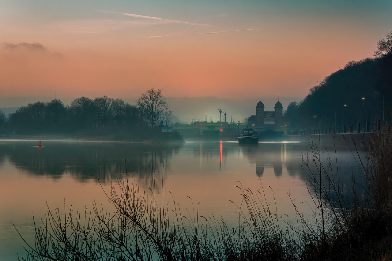 Sunrise Lake Mittelland Canal - Free photo on Pixabay