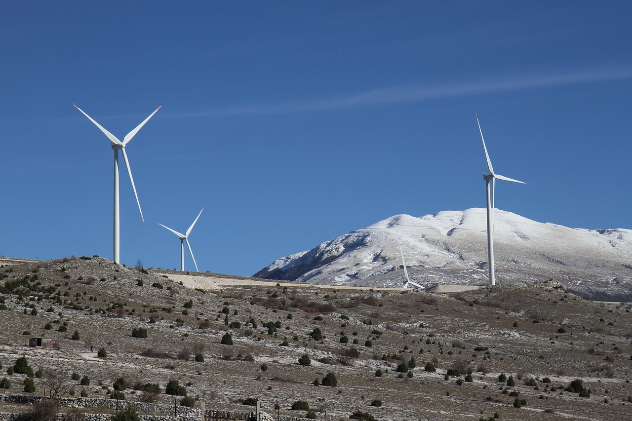 Windpark Berg - Kostenloses Foto auf Pixabay - Pixabay