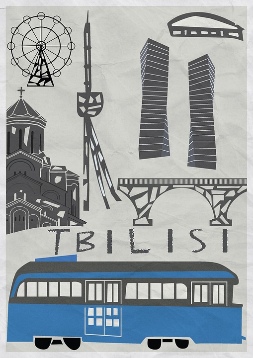 Download City Tbilisi Artwork Royalty-Free Stock Illustration Image ...