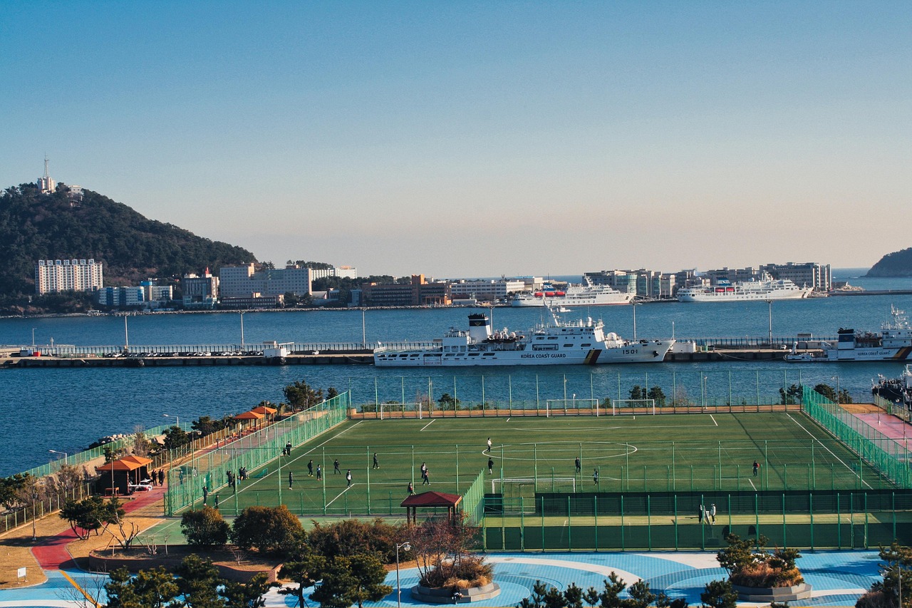 Soccer Field Ocean Panorama - Free photo on Pixabay - Pixabay