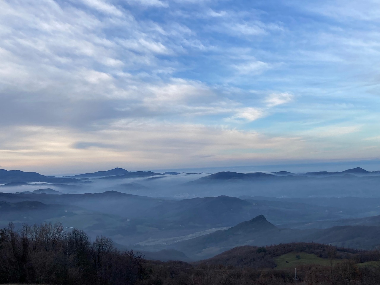 Italien Nebel Landschaft - Kostenloses Foto auf Pixabay - Pixabay