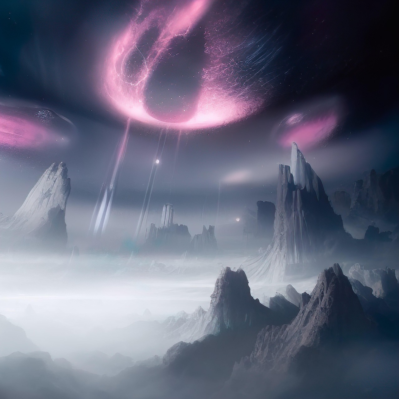 Download Landscape Space Alien Royalty-Free Stock Illustration Image ...