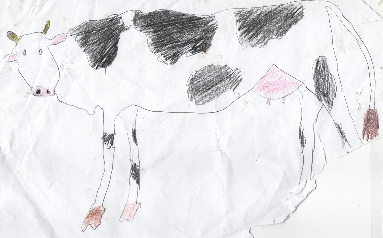 Sapi Menggambar Kertas - Foto gratis di Pixabay - Pixabay
