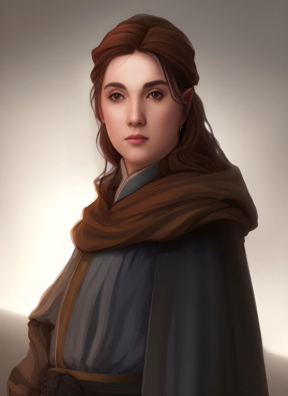 Download Role Playing Game Digital Art Young Woman Royalty Free