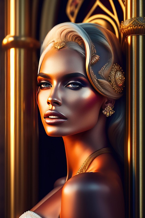 Download Ai Generated, Model, Face. Royalty-Free Stock Illustration ...