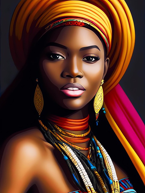 Download Woman, African, Portrait. Royalty-Free Stock Illustration ...