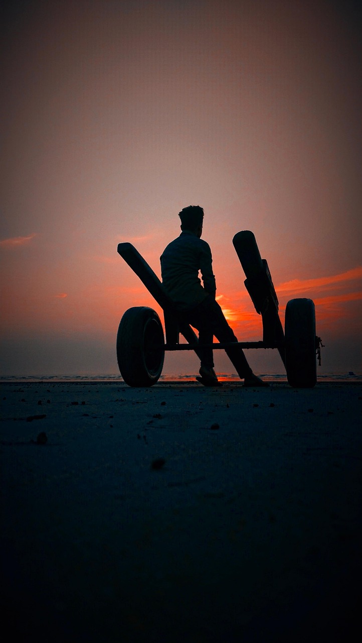 Homme Silhouette Plage - Photo gratuite sur Pixabay - Pixabay