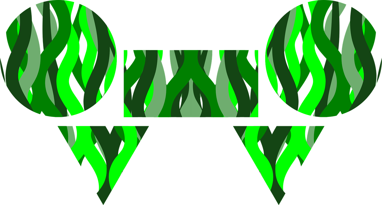 Nature Grass Shapes - Free vector graphic on Pixabay