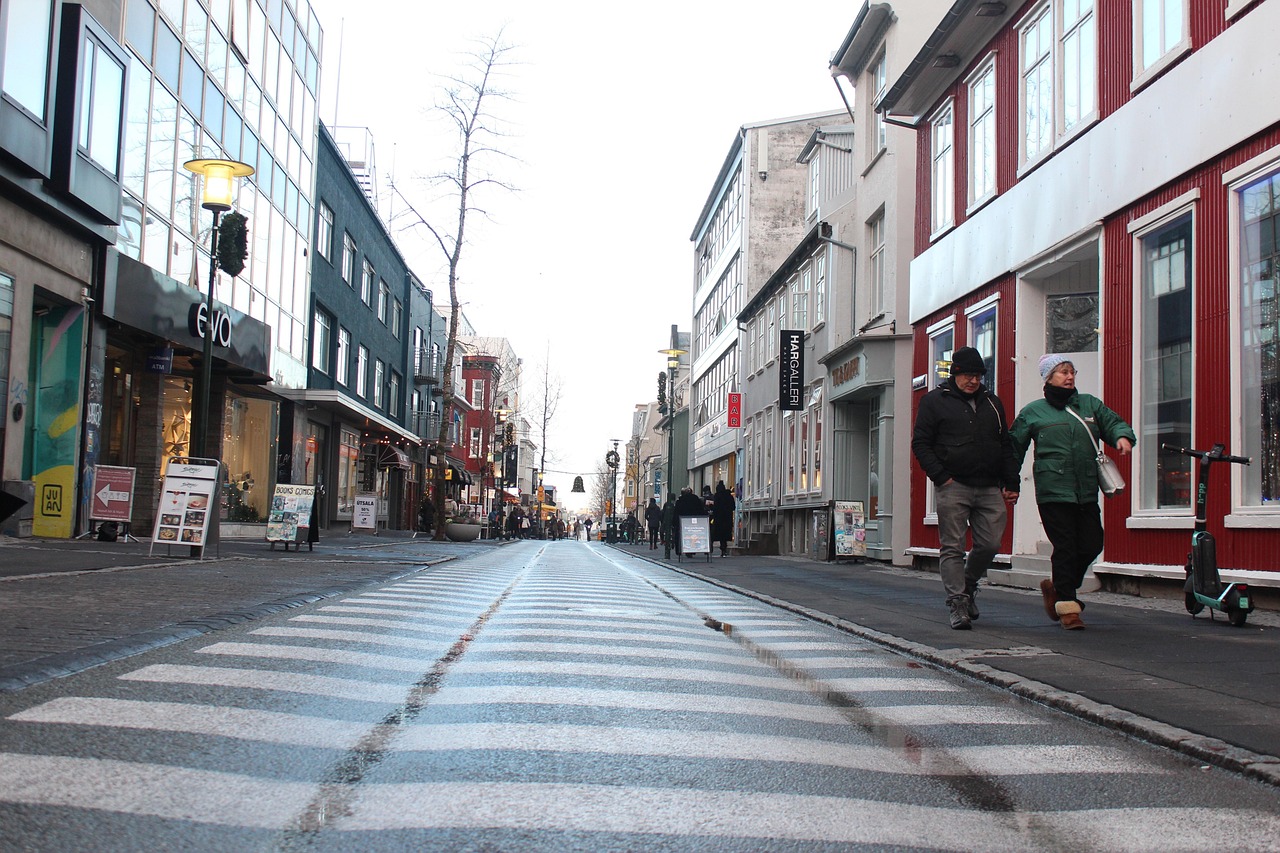 Islanda Reykjavik Strada - Foto gratis su Pixabay