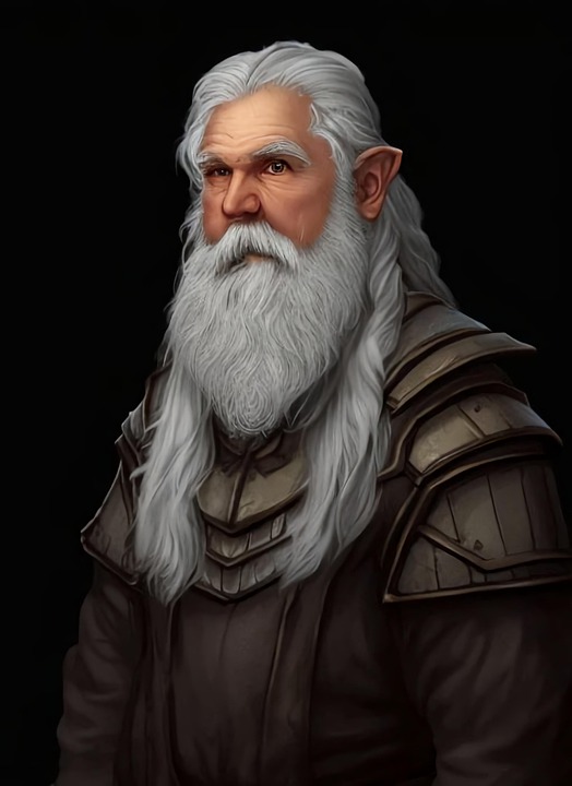 Old Man Dwarf Role Playing Game - Free image on Pixabay