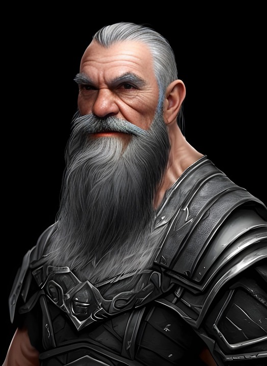 Old Man Beard Knight Role Playing - Free image on Pixabay