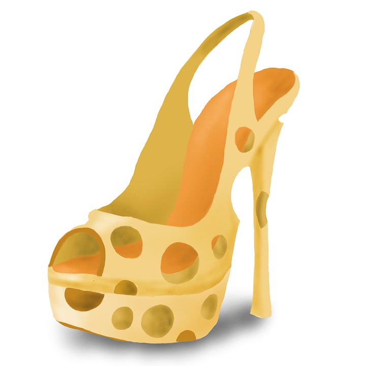 Download Shoe High Heel Cheese Royalty-Free Stock Illustration Image ...