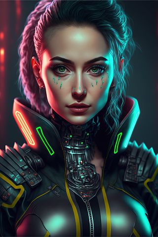 8+ Free Cyberpunk Makeup & Fashion Cyberpunk Images - Pixabay