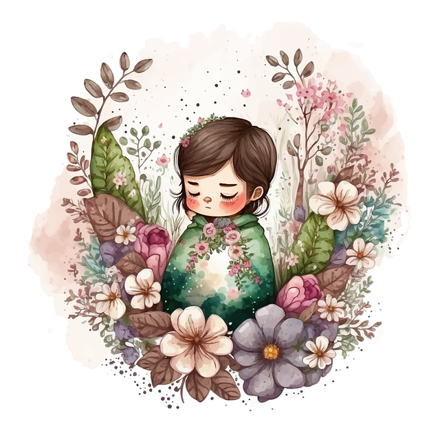 Mulher Flores Chibi - Imagens grátis no Pixabay