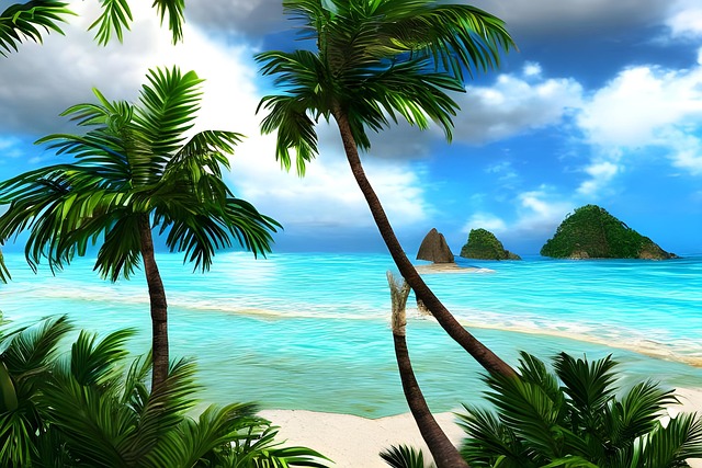 Beach Ocean Island - Free image on Pixabay
