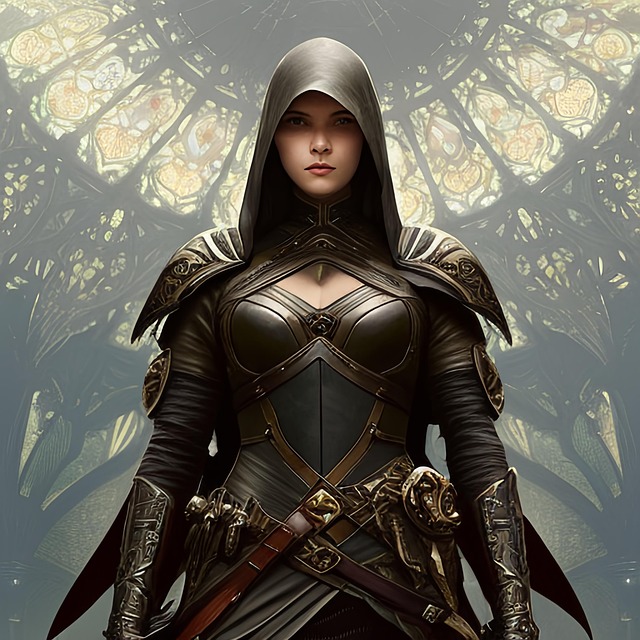 Download Huntress, Warrior, Fighter. Royalty-Free Stock Illustration ...
