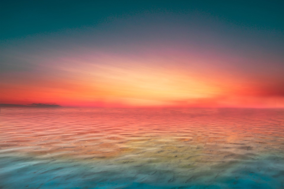 Sunset Waves Sea - Free photo on Pixabay