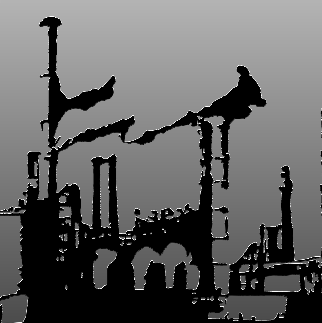 Factory Smokestack Smoke - Free image on Pixabay
