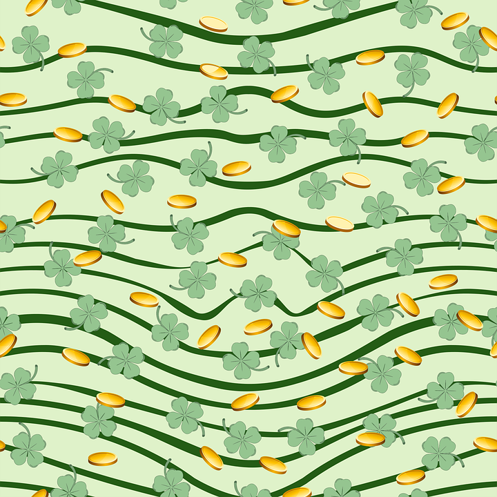 Download Pattern, St Patrick Day, Clover. Royalty-Free Vector Graphic ...