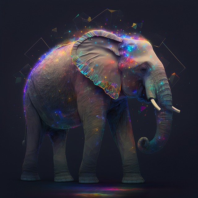 Download Ai Generated, Elephant, Tusks. Royalty-Free Stock Illustration ...