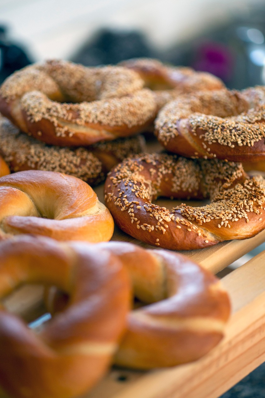 Bagels Comida Pan - Foto gratis en Pixabay - Pixabay