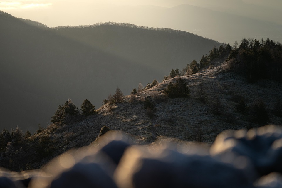 Mountain Sunset Hill - Free photo on Pixabay