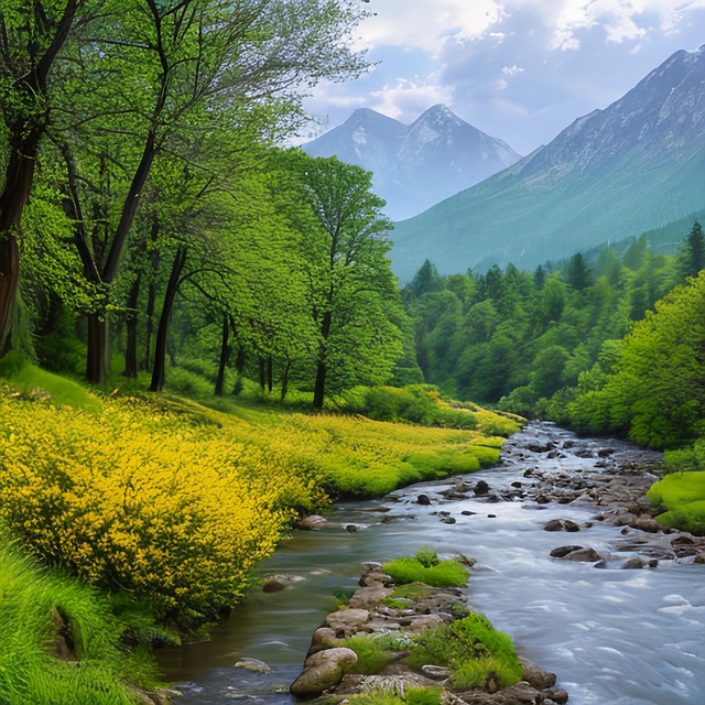 Le Printemps Paysage Montagnes - Image gratuite sur Pixabay - Pixabay