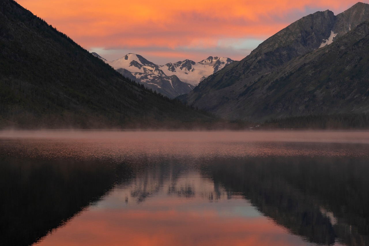 Lac Montagnes Ciel Lever Du - Photo gratuite sur Pixabay - Pixabay