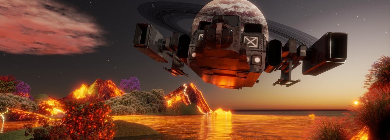 Download Lava, Science Fiction, Planet. Royalty-Free Stock Illustration ...