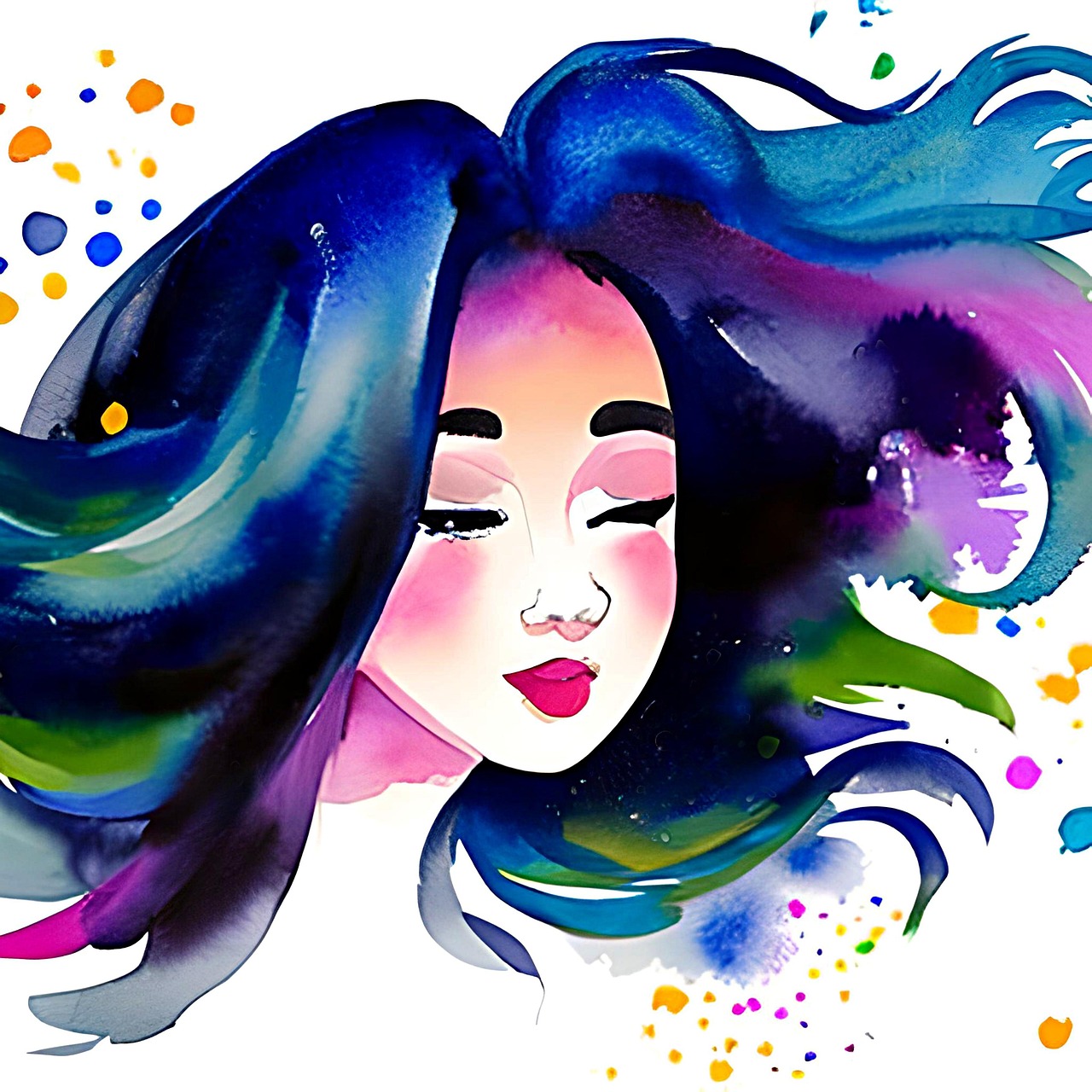 Gadis Wanita Seni Cat - Gambar gratis di Pixabay - Pixabay