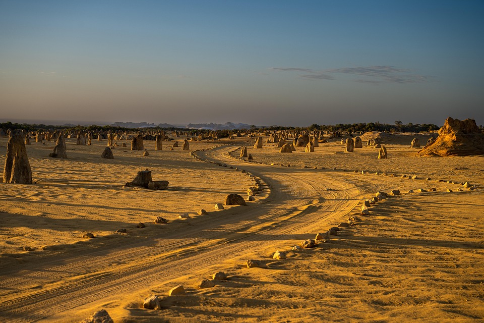 Desert Pinnacles Sunset Nambung - Free photo on Pixabay
