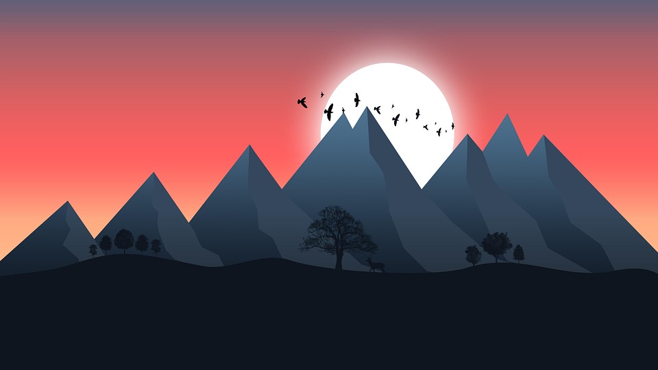 Download Sunset Nature Tree Royalty Free Stock Illustration Image Pixabay