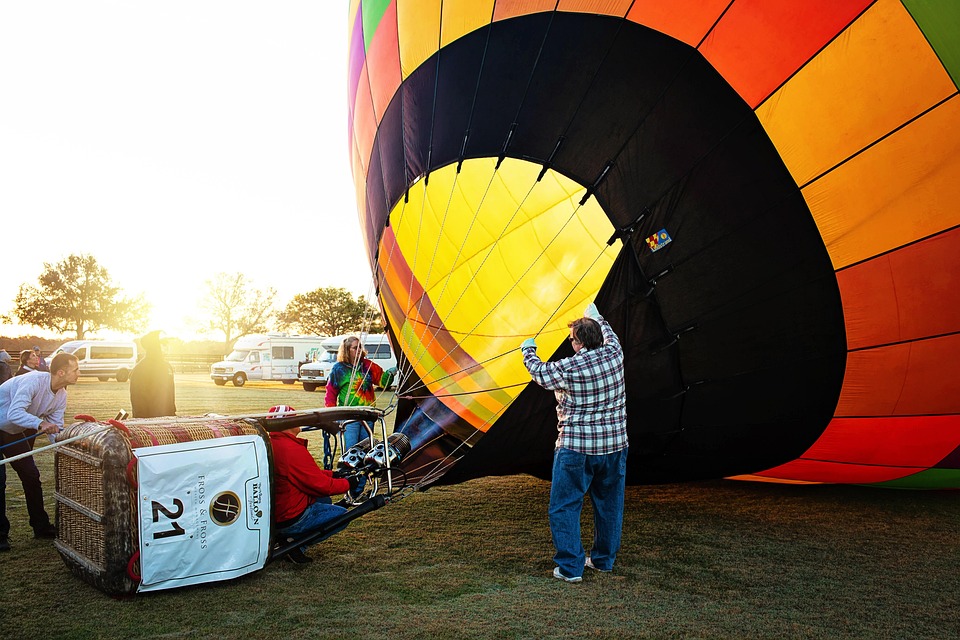 How Do You Inflate A Hot Air Balloon at Katie Mueller blog