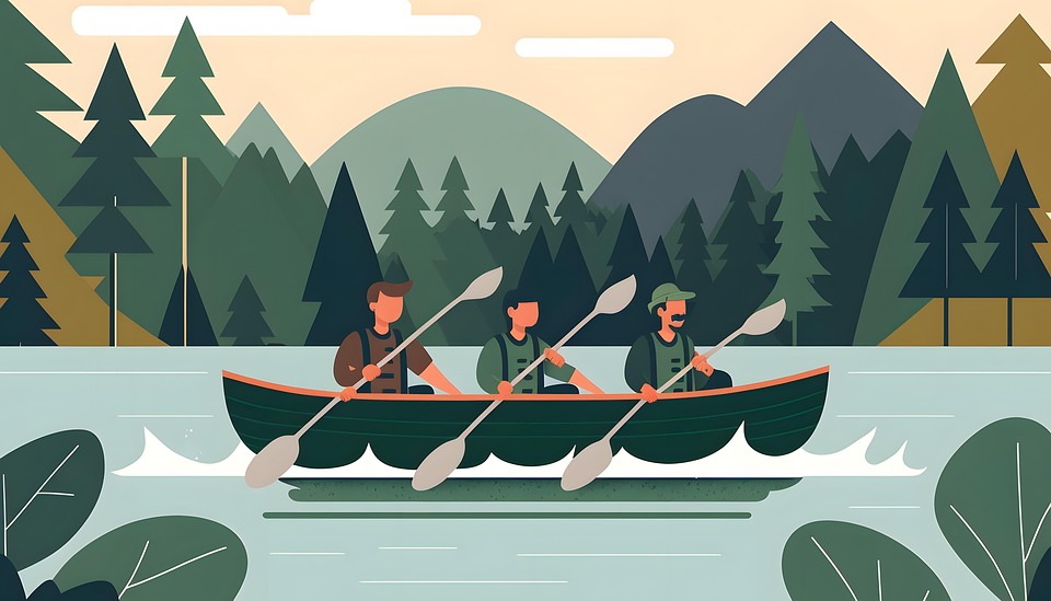 Download Teamwork, Rowing, Crew. Royalty-Free Stock Illustration Image ...