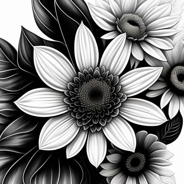 Sketsa Bunga-Bunga Seni Latar - Gambar gratis di Pixabay - Pixabay