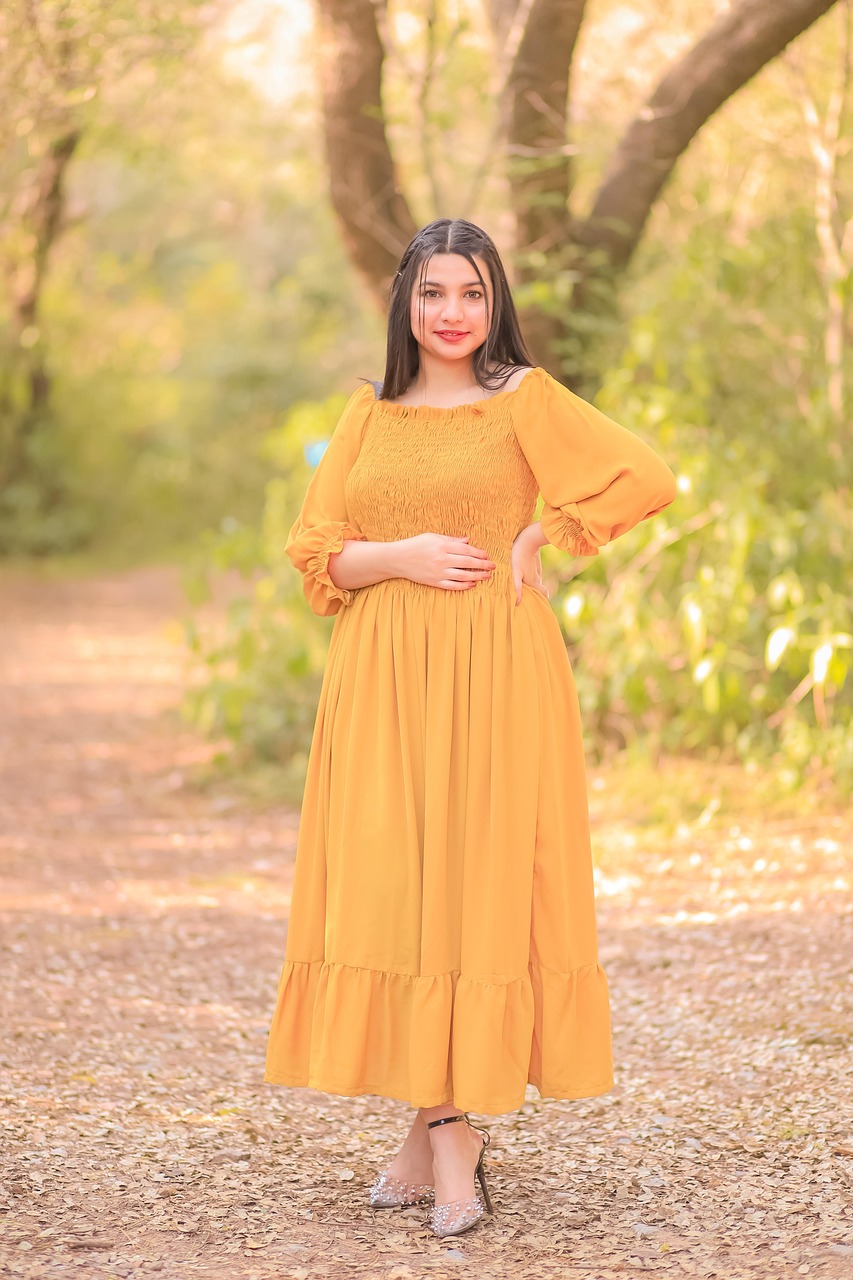 Woman Model Yellow Dress - Free photo on Pixabay