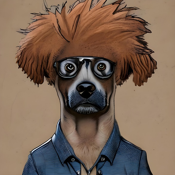 Dog Portrait Cartoon - Free image on Pixabay