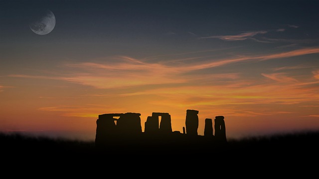 Stonehenge Sunset Wallpaper