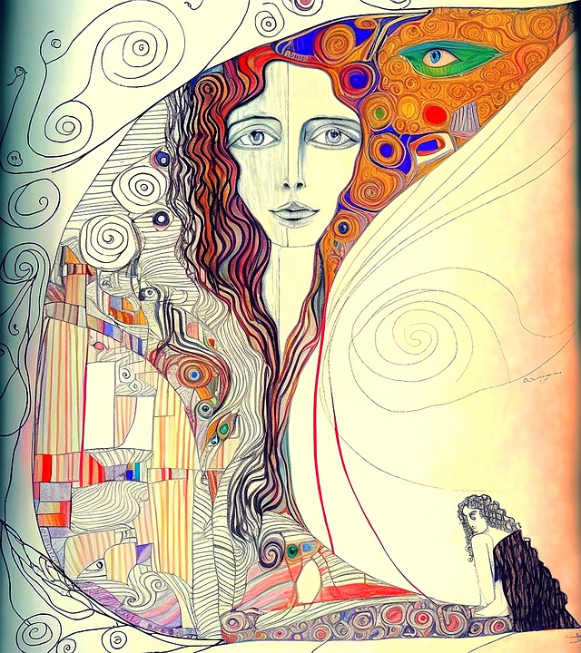 Arts Graphiques Dessin Klimt - Image gratuite sur Pixabay