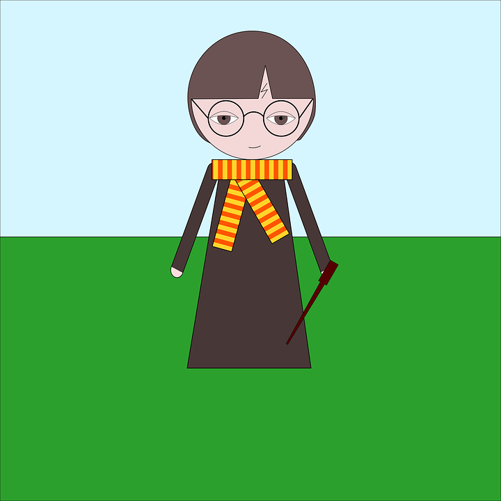 Download Harry Potter, Gryffindor, Wizard. Royalty-Free Vector Graphic ...