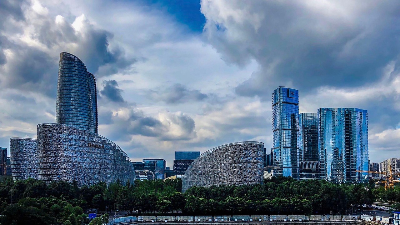 成都天府国际金融中心 国际金融中心 Building - Pixabay上的免费照片
