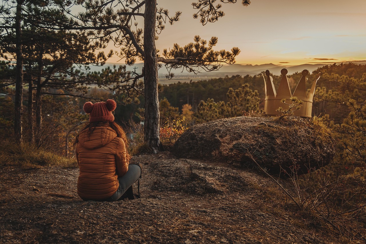 Girl Sitting Forest - Free photo on Pixabay - Pixabay