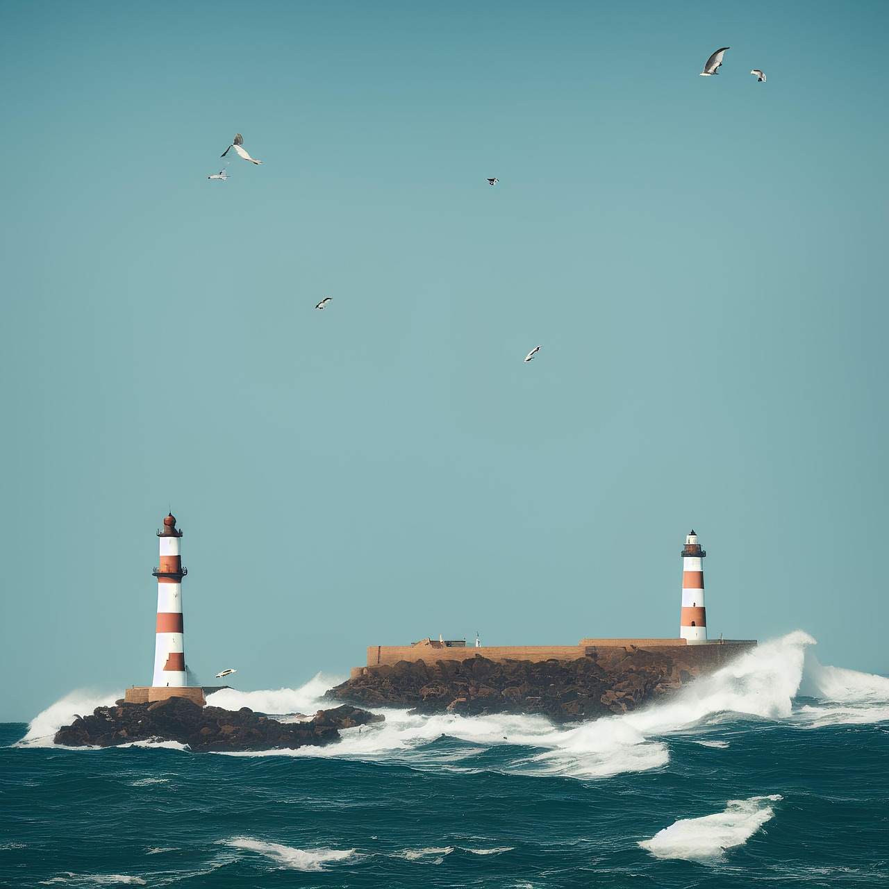 Oceano Ondas Faro - Imagen gratis en Pixabay - Pixabay