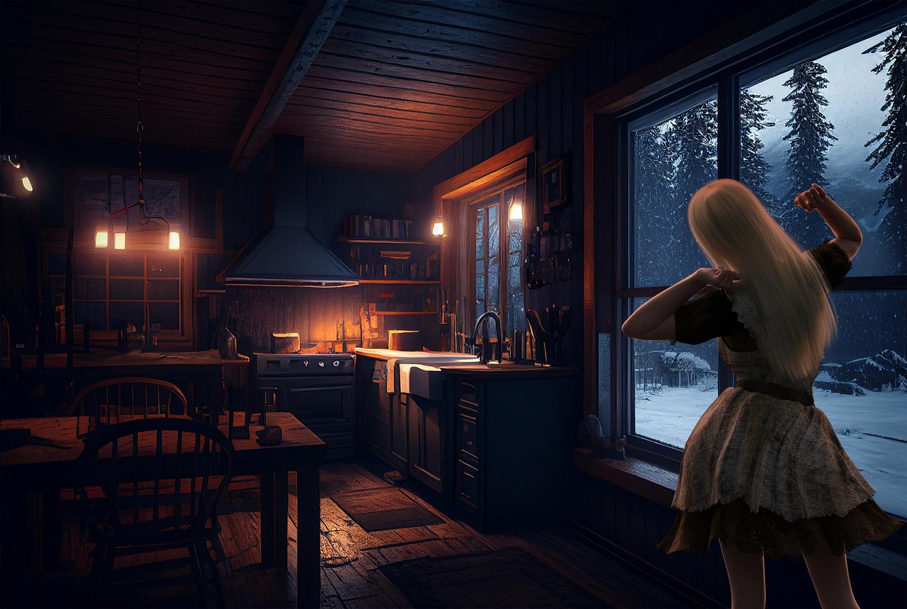 Woman Kitchen Snow - Free image on Pixabay