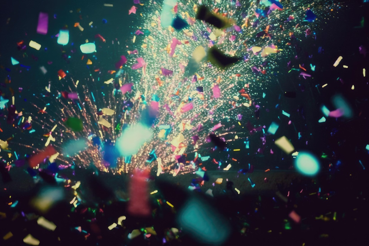 Download Confetti, Party, Surprise. Royalty-Free Stock Illustration Image - Pixabay