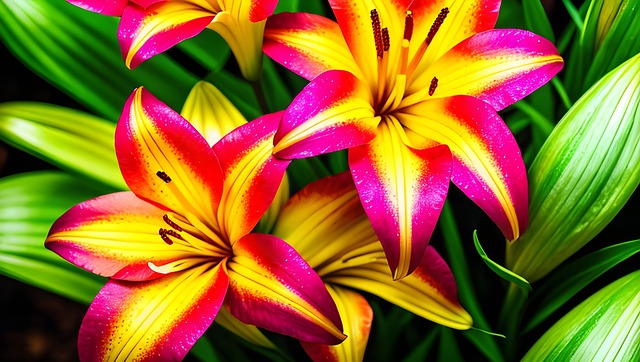 Flowers Lilies Nature - Free image on Pixabay